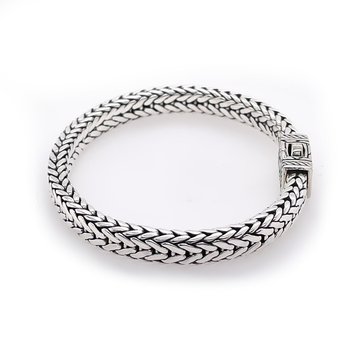 "Axiom" Sterling Silver Bracelet 7mm - Unisex – Ryan Christian